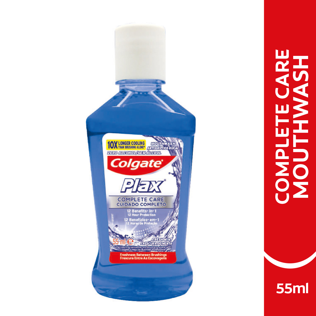 Colgate Plax Mouthwash, Complete Care 55ml - Jumra Ltd